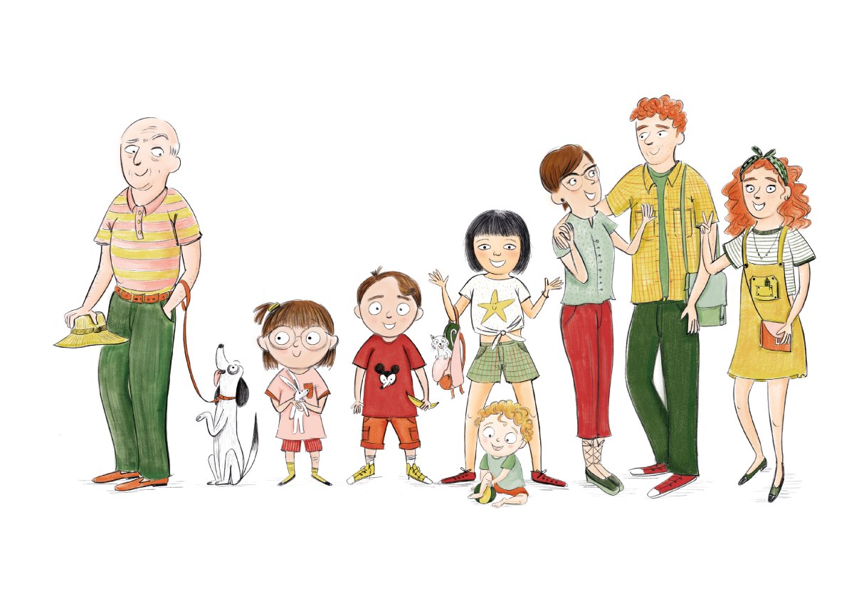 Family – María Serrano Illustration